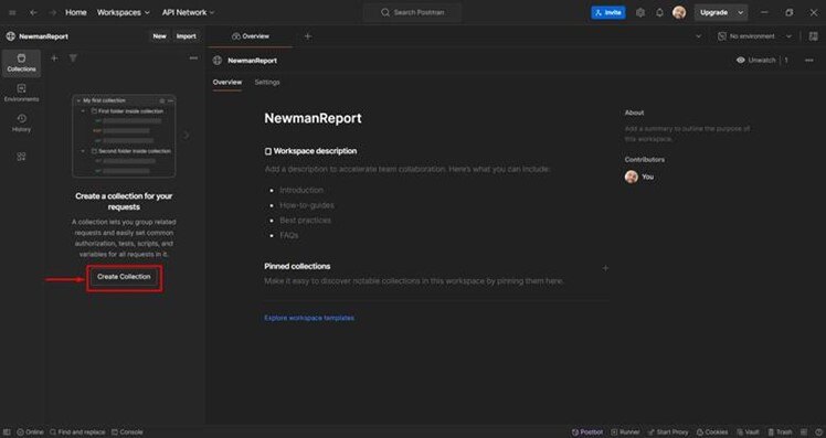 Relatório Newman e a sua aplicação nos testes de API